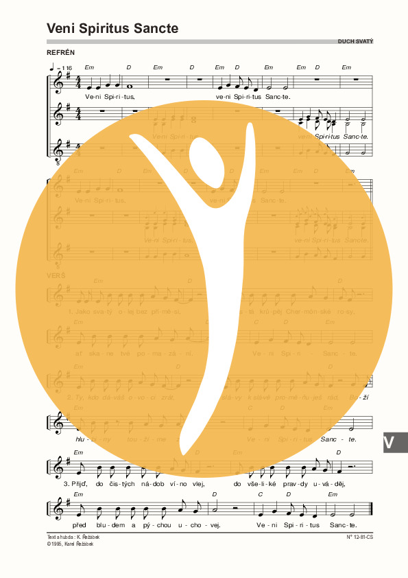 Veni Spiritus Sancte [PARTIEV] - La boutique numérique Emmanuel Music